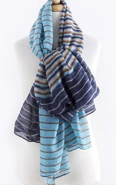 Stripe Design Scarf – TRAITS